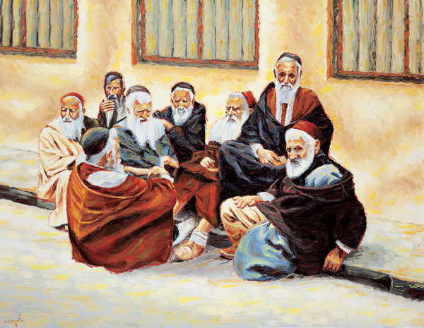Ruth Rabinkov - Jerusalem Jewish Painting Art - AHAVART