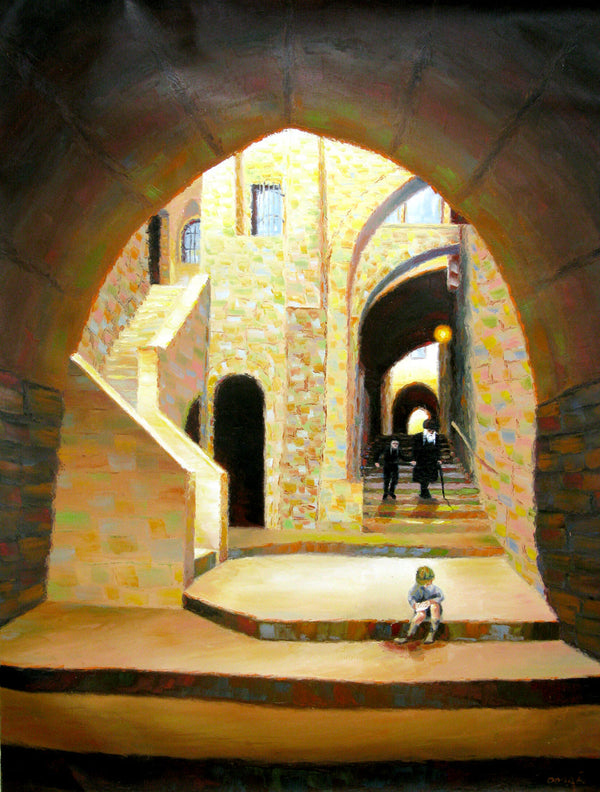 Ruth Rabinkov - Jerusalem Jewish Painting Art - AHAVART