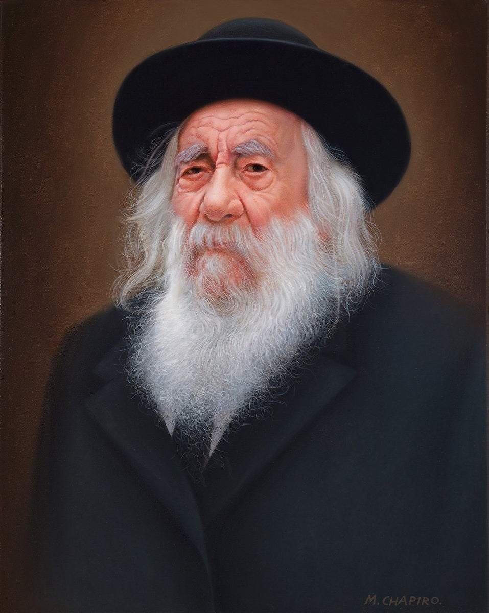 The Steipler / By Mikhail Chapiro - Tzadikim Rabbis Jewish Paintings ...