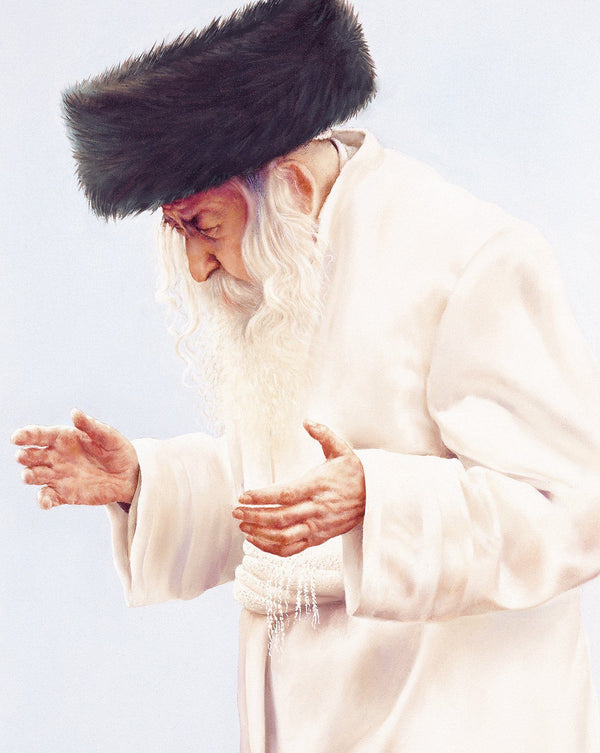 The Tosh Rebbe Shlita / By Mikhail Chapiro - Tzadikim Rabbis Jewish ...